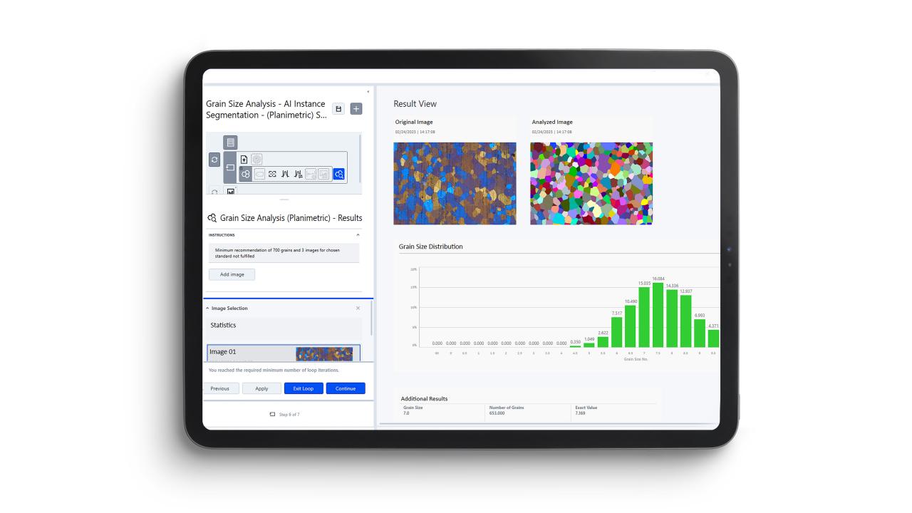 Các giải pháp phân tích hình thái học vật liệu và kim loại học của ...